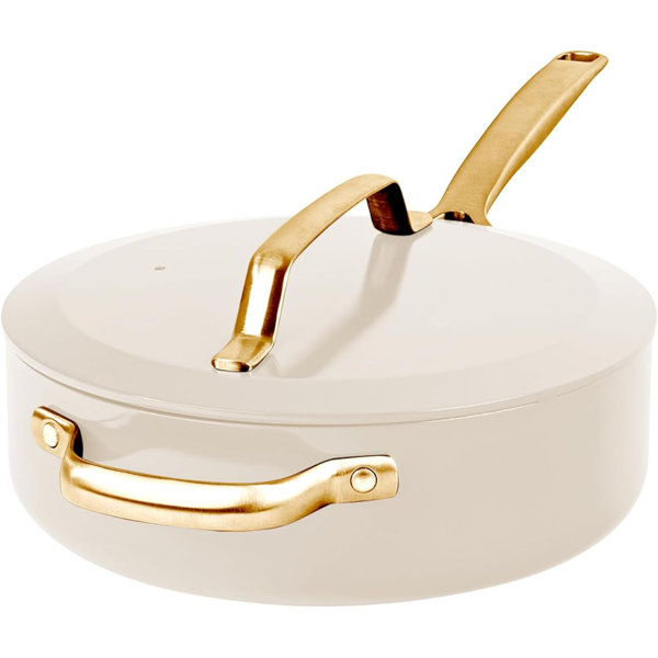 Gotham Steel Modern 4 Qt Nonstick Saute Pan With Lid & Reviews | Wayfair Gotham Steel Modern 4 Qt Nonstick Saute Pan With Lid & Reviews | Wayfair